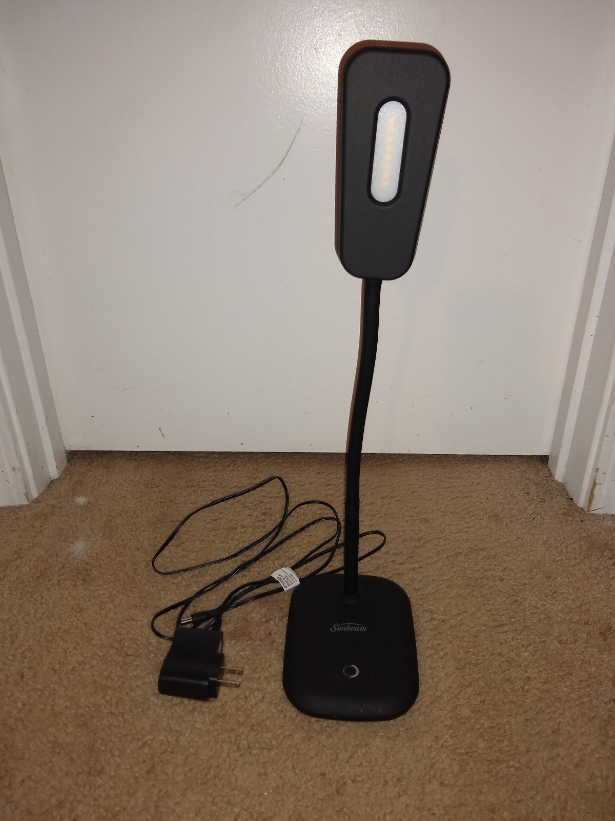 NEW TEN SUNBEAM FLEXIBLE NECK LED DESK LAMP ADJUSTABLE LIGHT ENERGY ...