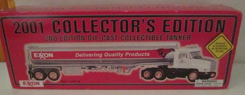 EXXON TOY 2001 TANKER TRUCK 2ND COLLECTOR'S EDITION DIE CAST | eBay