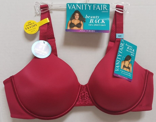 NWT Vanity Fair Beauty Back Back Smoother Full-Figure Bra 76380 Size ...