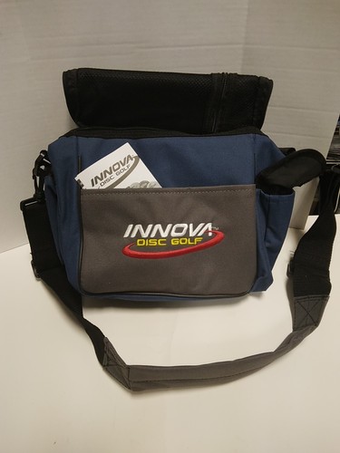 Innova Disc Golf Blue/Gray Standard Shoulder Bag W/Removeable Disc ...