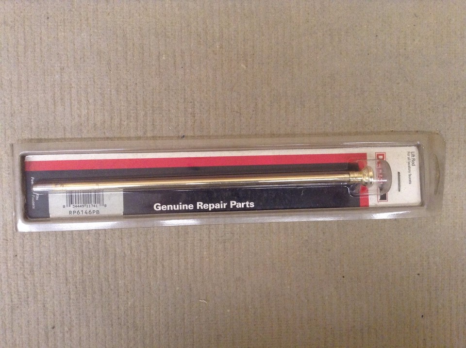 Delta Lift Rod - Lavatory Mode l#: RP6146PB Polished Brass | eBay