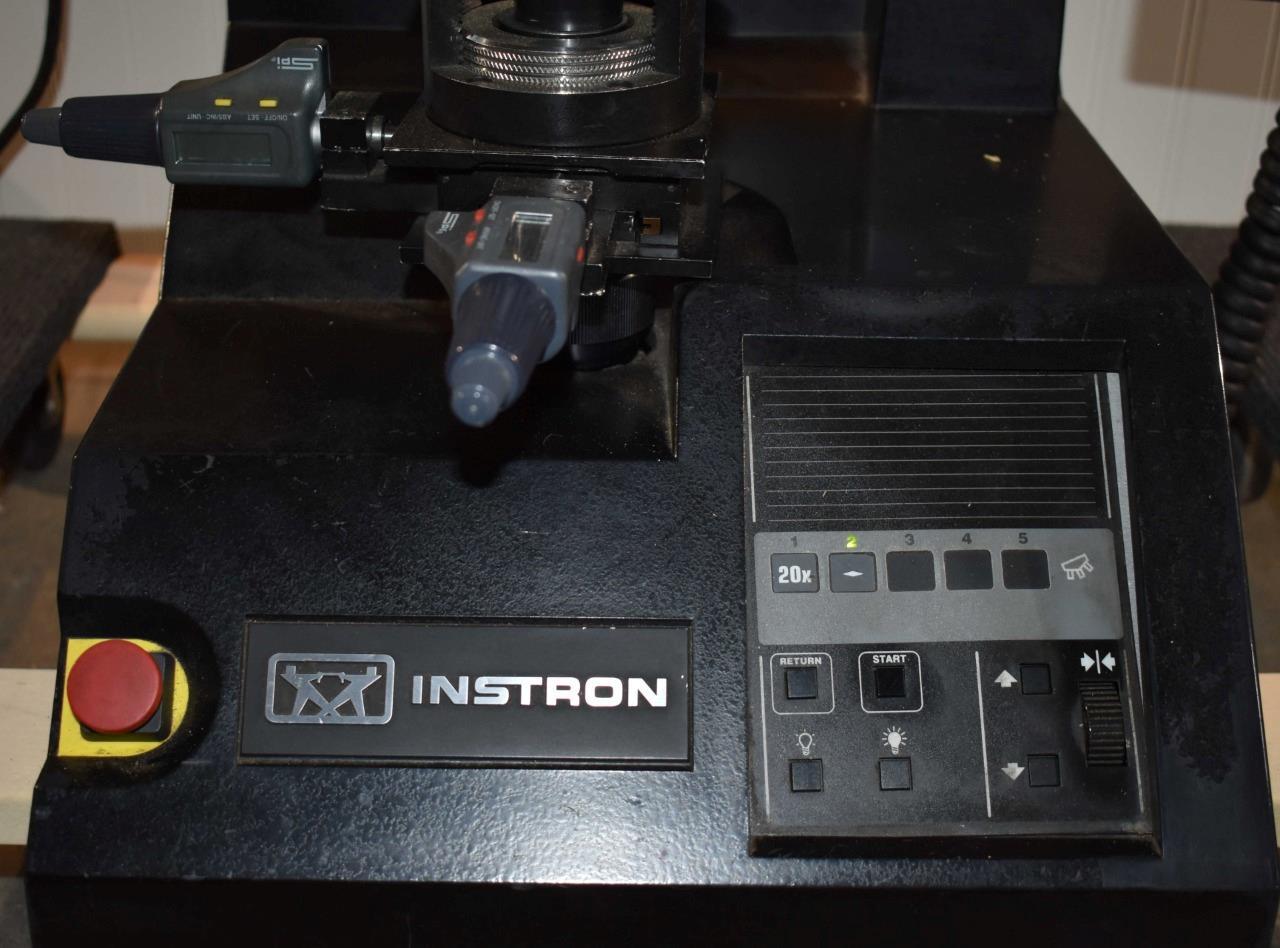 Wilson Rockwell Instron Tukon 2100 Hardness Tester w/ Stage, Indenter ...