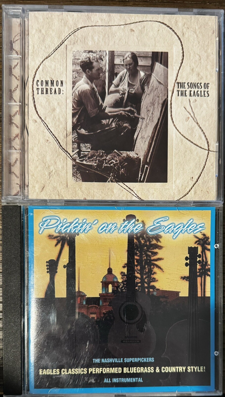 Eagles Music 2 CD Lot- Common Thread: Songs of the Eagles, Pickin' on ...