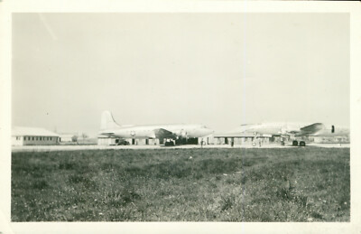 1943-4 WWII USAAF Maxwell Field ? Montgomery AL Photo airplanes C-54 ...