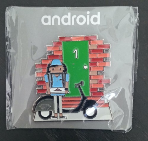 Enamel Pin Badge Android Mobile World Congress Barcelona Spain. New | eBay