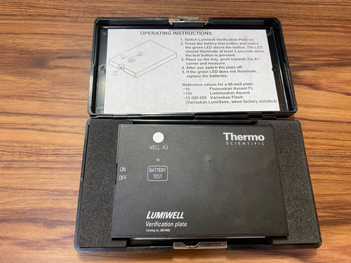 Thermo Fisher Scientific Microplate Reader Verification Plate 280 6460 ...