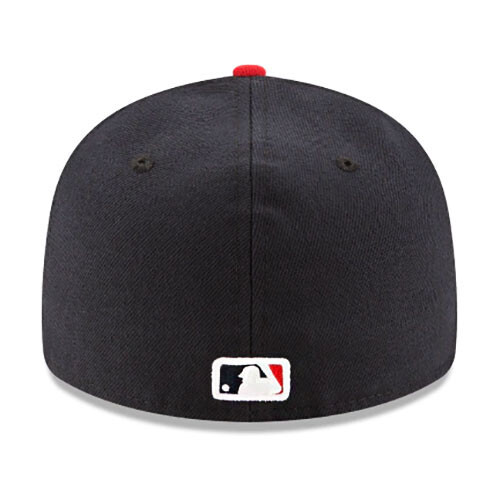 New Era Cleveland Indians Fitted Hat MLB Authentic Home 2 Tone Low ...