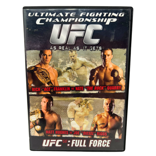 UFC 56 Full Force (DVD) Rich Franklin Good Condition!!! | eBay