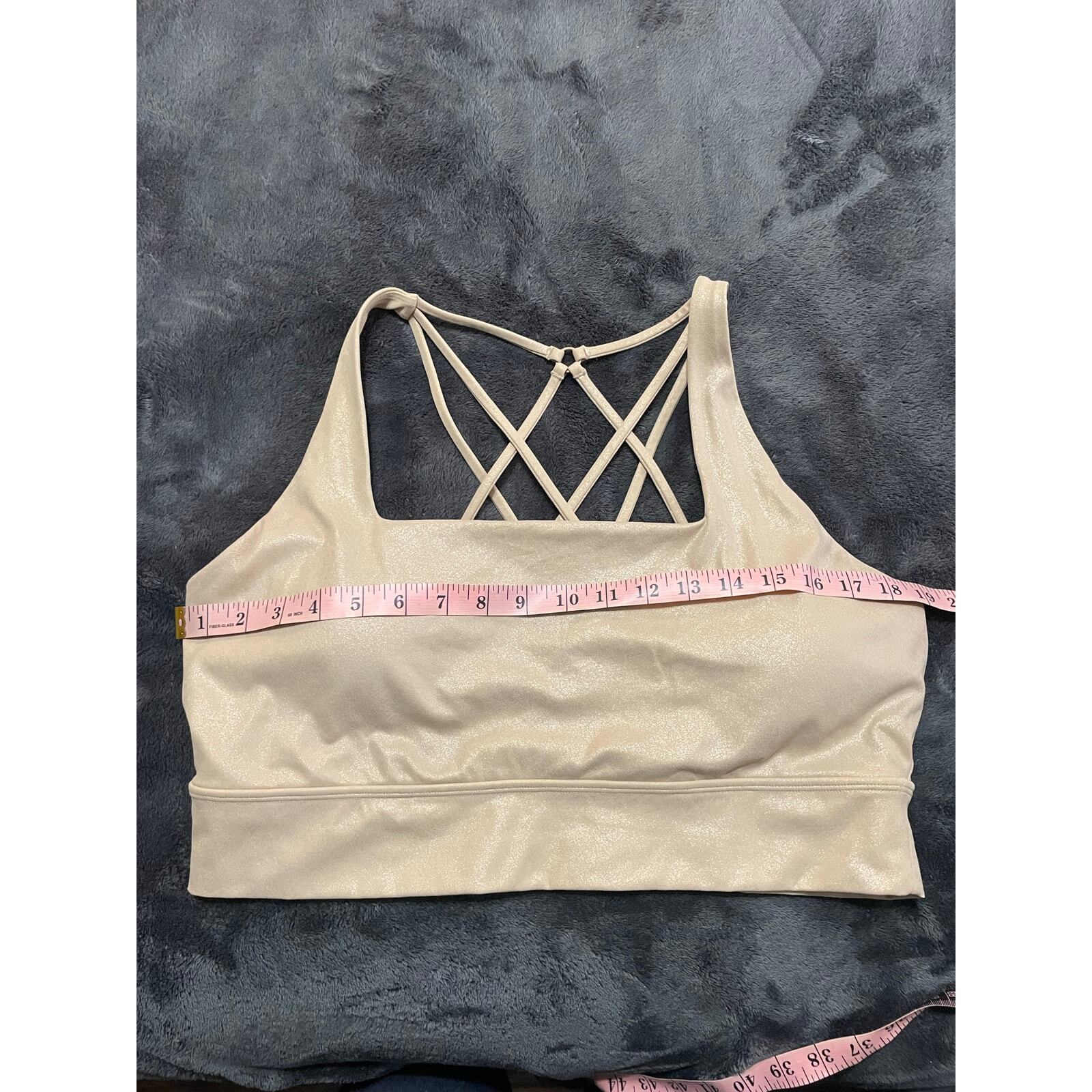 Buffbunny Revolution Sports Bra in Midas Touch Tan XXXL Buff Bunny | eBay