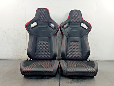 2019 Mercedes AMG C 63 S Aftermarket Carbon / Leather Seat Set #5932 ...