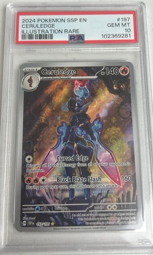 Ceruledge 197/191 Sv08: Surging Sparks Holo PSA 10 | eBay