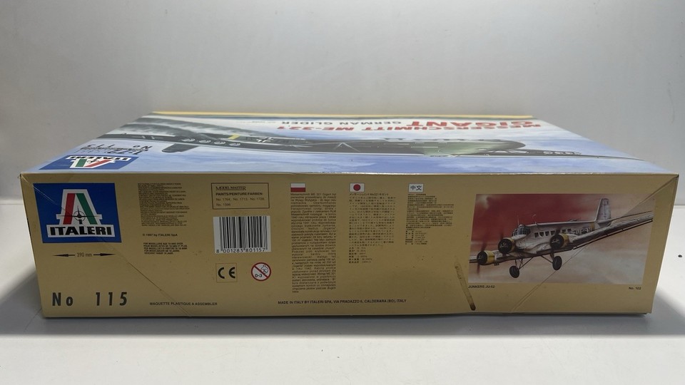 Italeri 1 72 scale Messerschmitt ME-321 Gigant Model Airplane Kit #115 ...