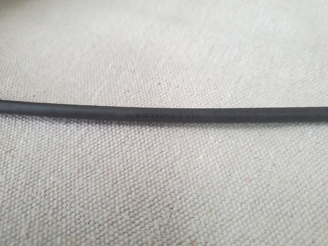 IFM L19YH-11YH CONNECTOR CABLE 5X0.34 E48408 AWM 21198/10493 300V FT2 ...