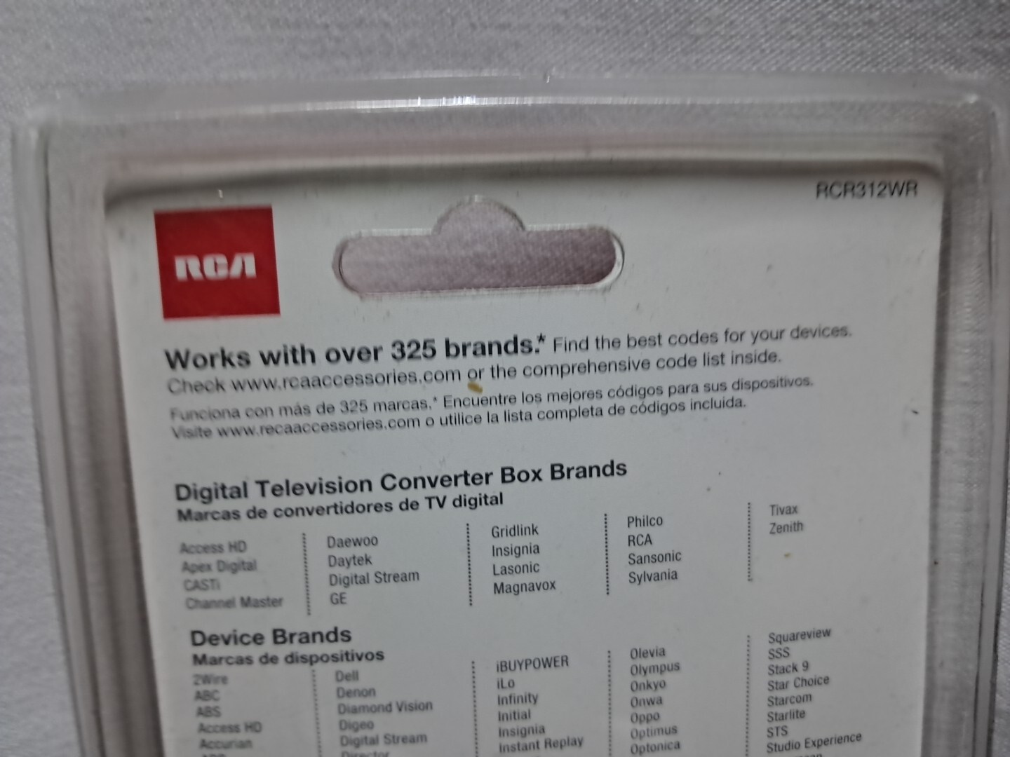 RCA RCR312WR 3 Device Universal Remote Control for sale online | eBay