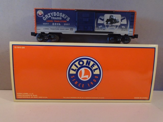 Lionel 6-52452 Grzyboski's Trains 30th Anniversary Boxcar for sale ...