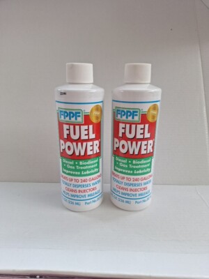 FPPF FUEL POWER 8 OZ BOTTLES - Up To 240 Gallons - Lot of 2 | eBay