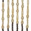 90cm x 180cm Bamboo Wooden Beaded Door Curtain Walk Through Fly Insect ...
