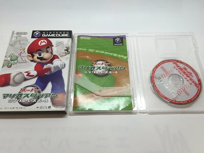 Nintendo Gamecube Super Mario Stadium Miracle Baseball -Japanese- USED ...
