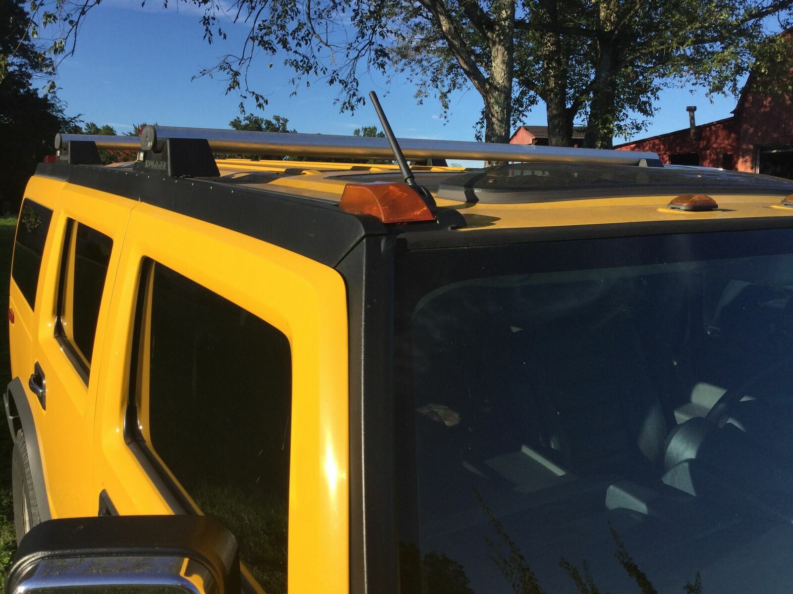 7" inch Short Black Antenna Mast Radio Power AM/FM for HUMMER H2 2003 ...