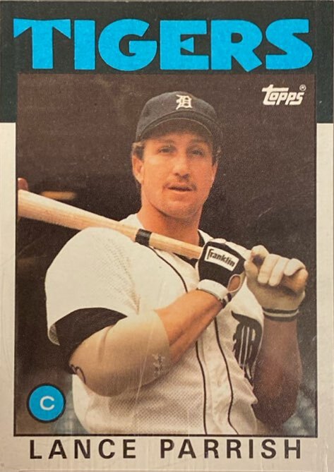 1986 Topps #740 Lance Parrish | eBay
