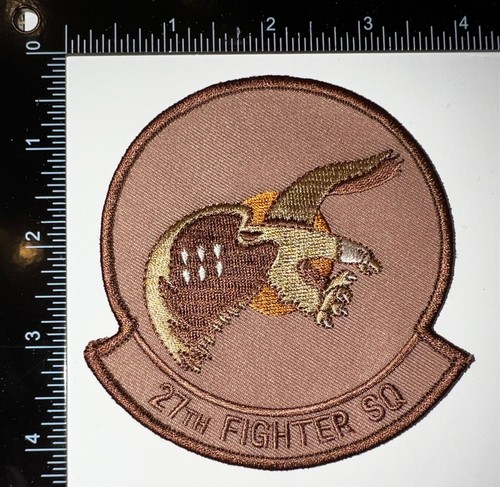 OIF OEF USAF 27th Fighter Squadron Desert Patch | eBay
