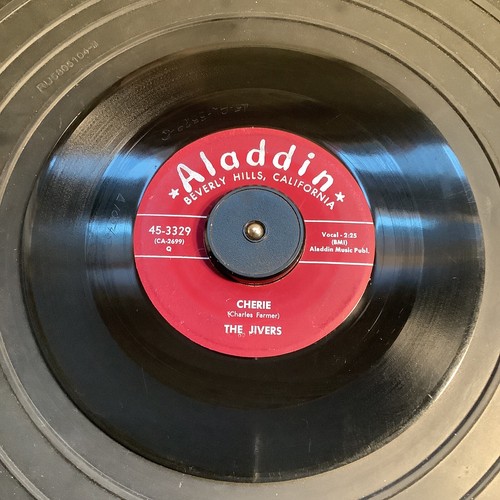 The Jivers 45RPM “Cherie/Little Mama” 1956 50s Doo-Wop Oldies Rhythm ...