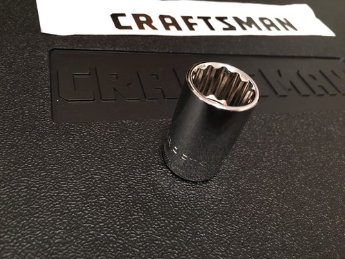 Craftsman - 1/2" Drive 12 Point Sockets - Metric and SAE - NEW - Choose ...