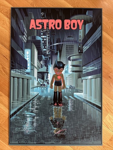 Laurent Durieux Astro Boy Screen print Movie Poster 24 x 36 Sold Out ...