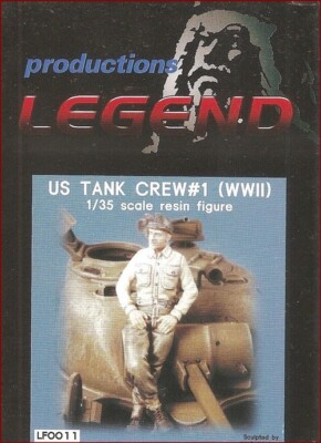 Legend Productions US Tank Crew #1 1/35 Scale Model Kit | eBay