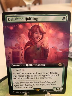 DELIGHTED HALFLING 363 NM-M LORD OF THE RINGS - LOTR-NOT FOIL MTG | eBay