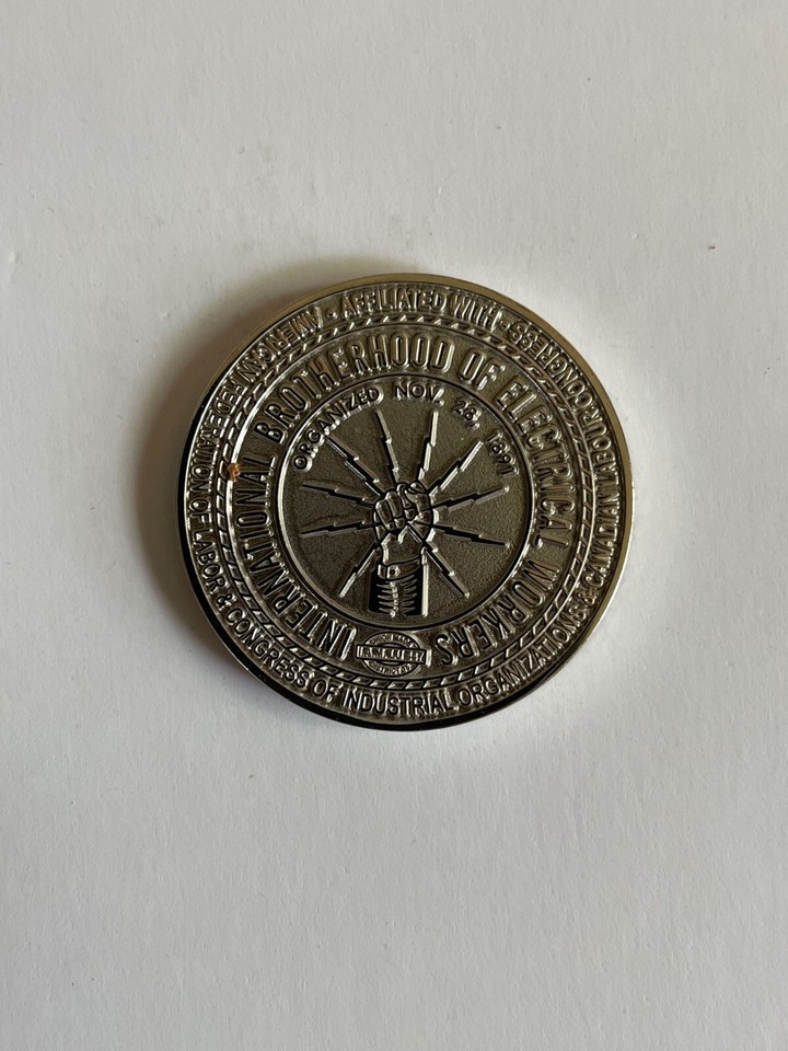 IBEW Local 191 Challenge Coin | eBay