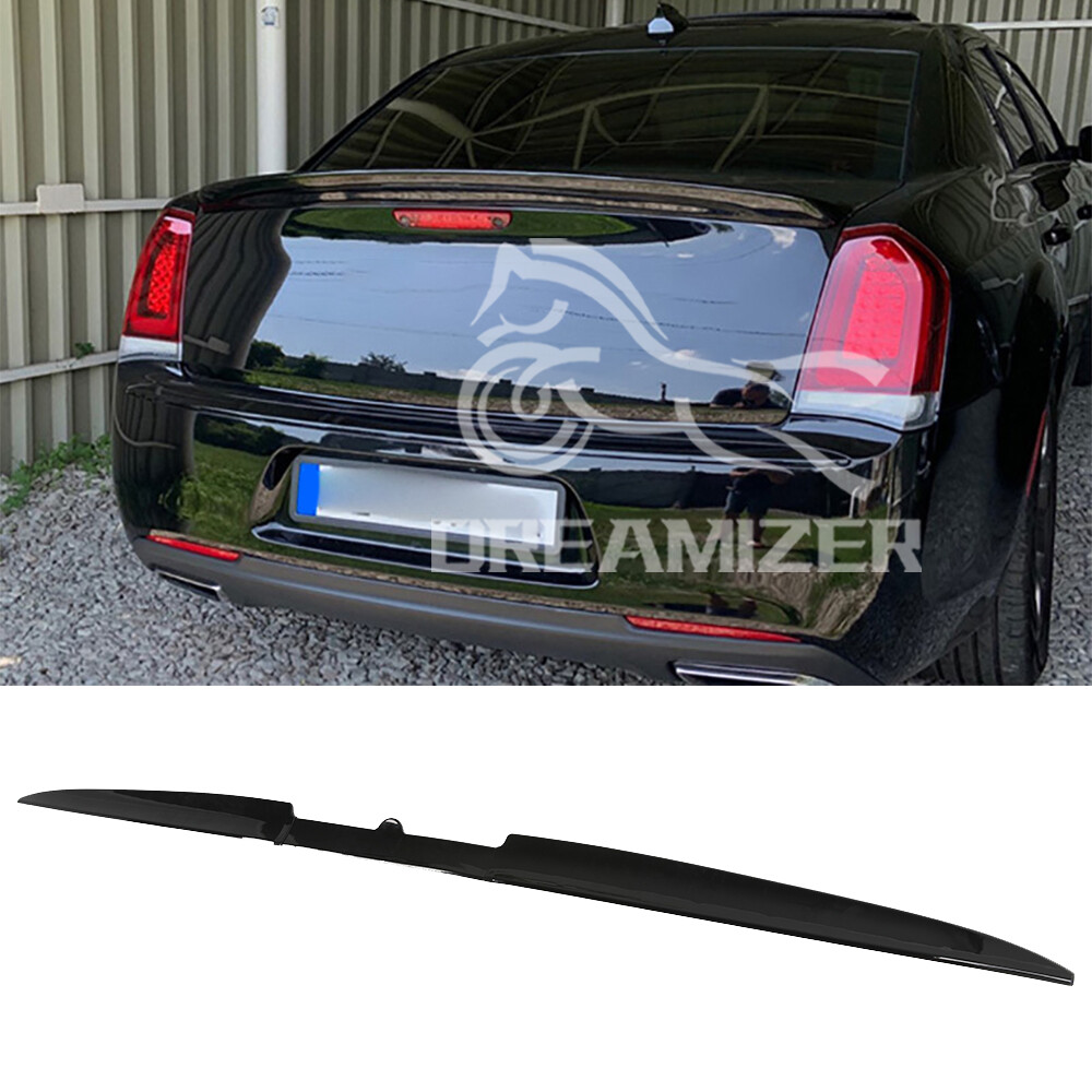 For Chrysler 300C 300S 200 Gloss Rear Roof Trunk Spoiler Lip Tail Wing ...