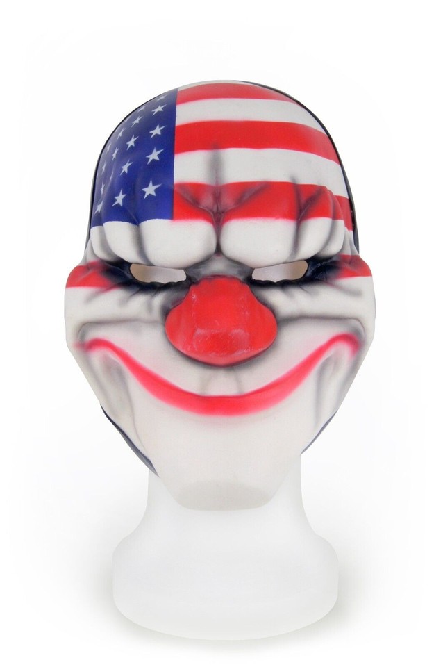 Payday 2 Dallas Replica Mask Officially Licensed Gaya Entertainment | eBay