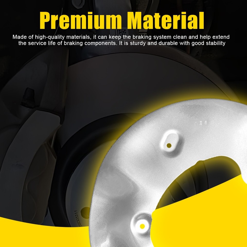 For Audi A4 B8 A5 A6 A7 Front Brake Disc Dust Cover Back Plate Shield ...