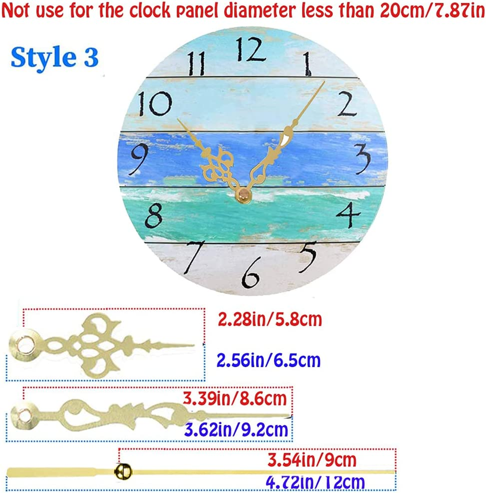 Clock Movement Kit Quartz Pendulum Motor with Hands for DIY Clock ...