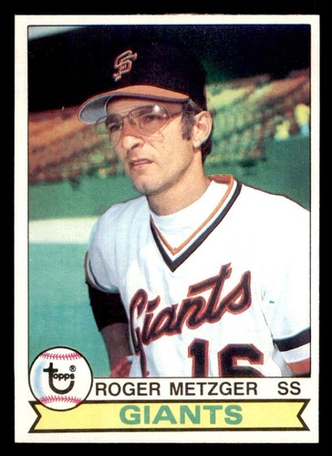1979 Topps Baseball #167 Roger Metzger NM/MT *d115 | eBay