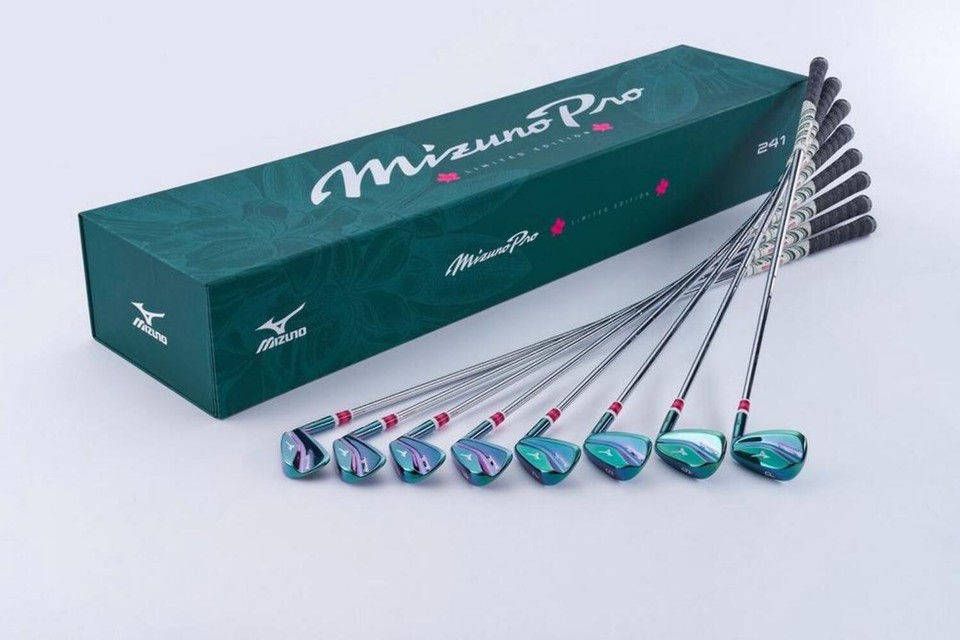 Masters Limited Edition Mizuno Pro 241 Azalea Irons 3-PW IN HAND US ...