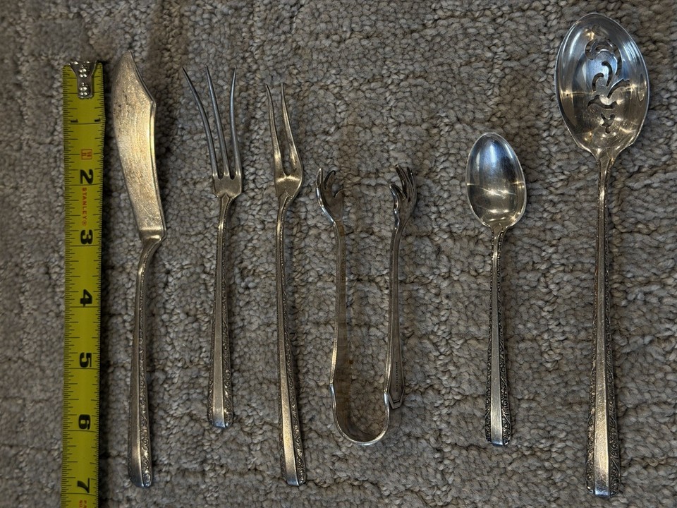 Towle Sterling Silver 71pc Candlelight Flatware Set 1934, No Mono ...