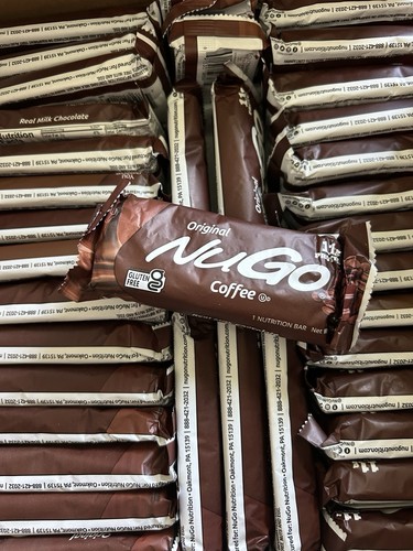 LOT OF 108 Original Nugo Coffee 11G Protein Bars Gluten Free Fast Ship ...