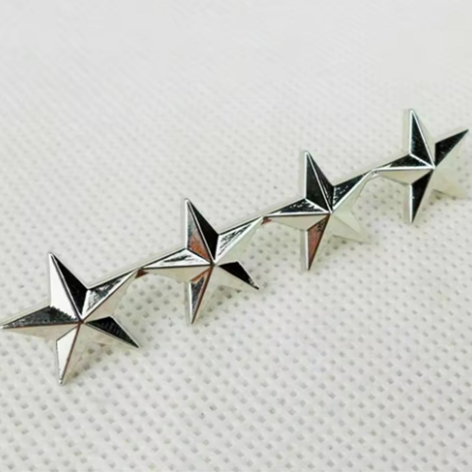 WW2 Pair Of US Army Officer 4 Star General Rank Badges Pin Large – US ...