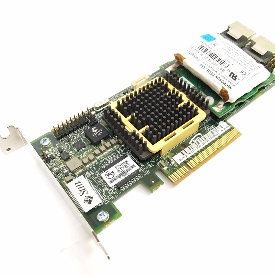 Sun 375-3536 8 Port PCI-E SAS Server Raid Controller Card | eBay