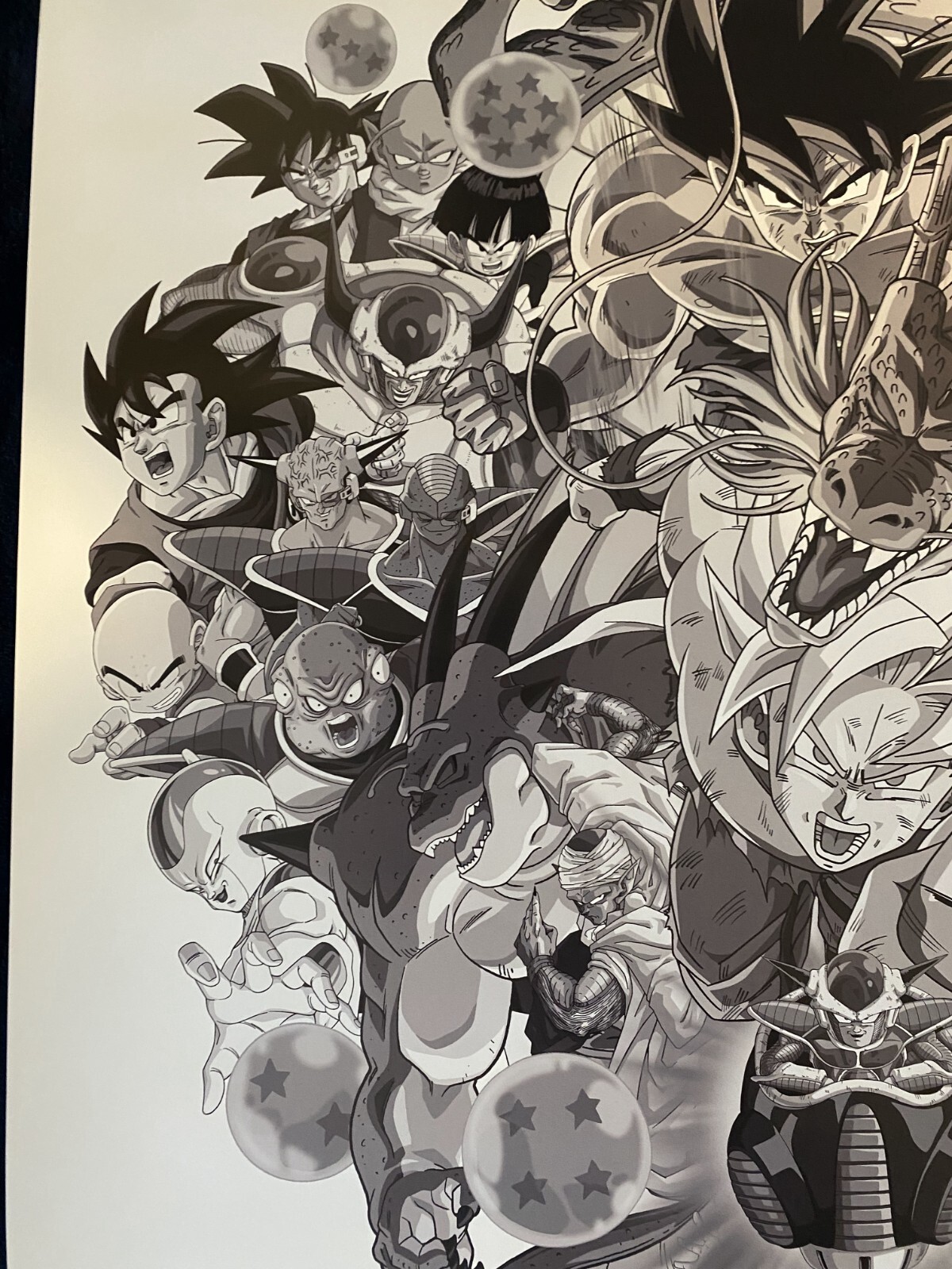 Dragon Ball Poster of Collab with UNIQLO B2 20.28x28.66in Japan Limited ...