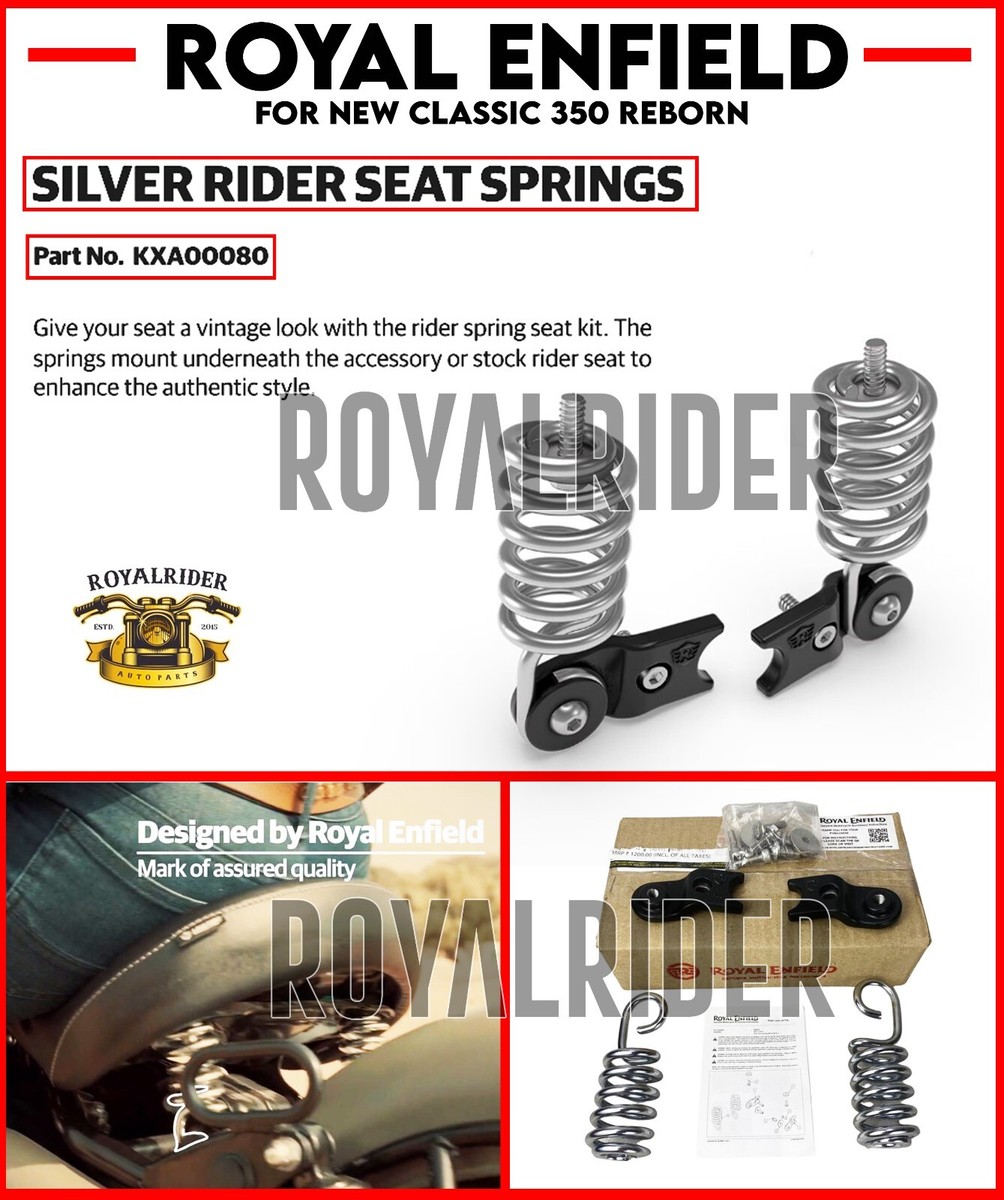Seat Springs 5" Chrome Seat Springs | Motorcycle Accessories – TC