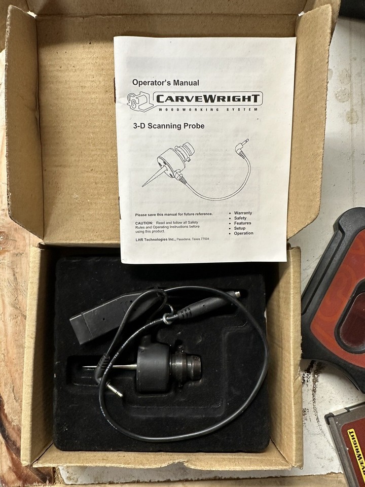 Craftsman Compucarve Computer Controlled Carving Machine + Accessories ...