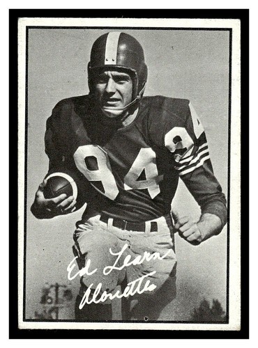 1961 TOPPS CFL FOOTBALL ED LEARN #68 MONTREAL ALOUETTES MID HIGHER ...