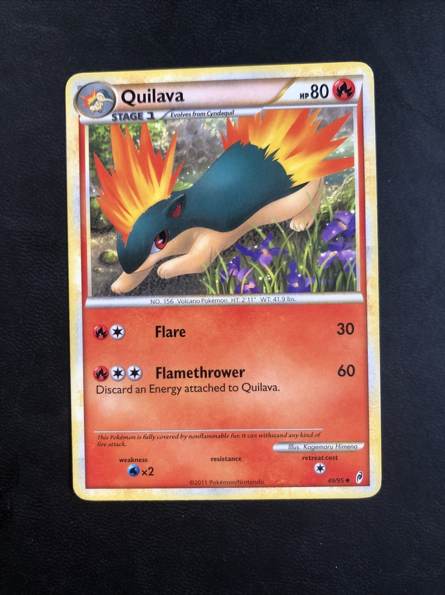 Quilava Holo Card