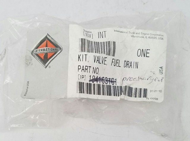 International Fuel Valve Part No. 1841631C1 for sale online | eBay