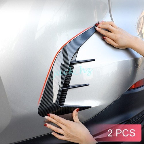 For Lexus NX 2022-2025 Carbon Fiber Rear Bumper Air Blade Trims ...