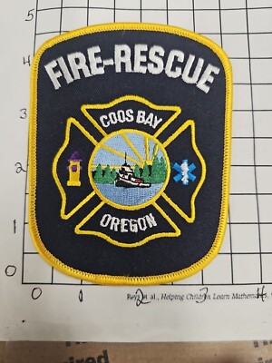 #232 Coos Bay Oregon Fire-Rescue Patch | eBay