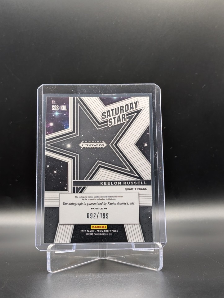 2025 Panini Prizm Keelon Russell - Saturday Star Rated Prospect /199 | eBay